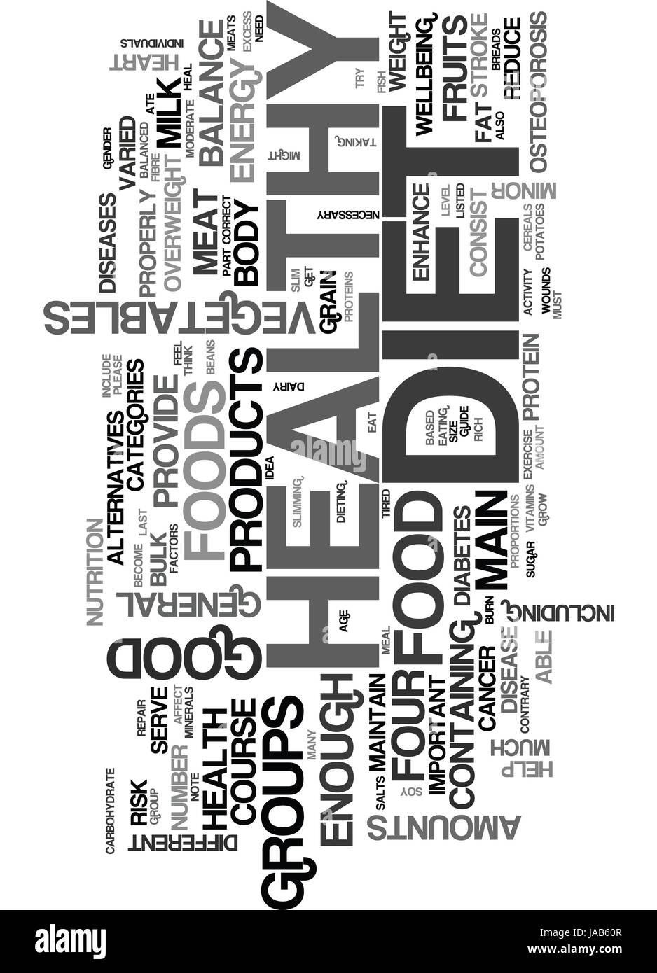 Balanced Diet Black and White Stock Photos & Images - Alamy