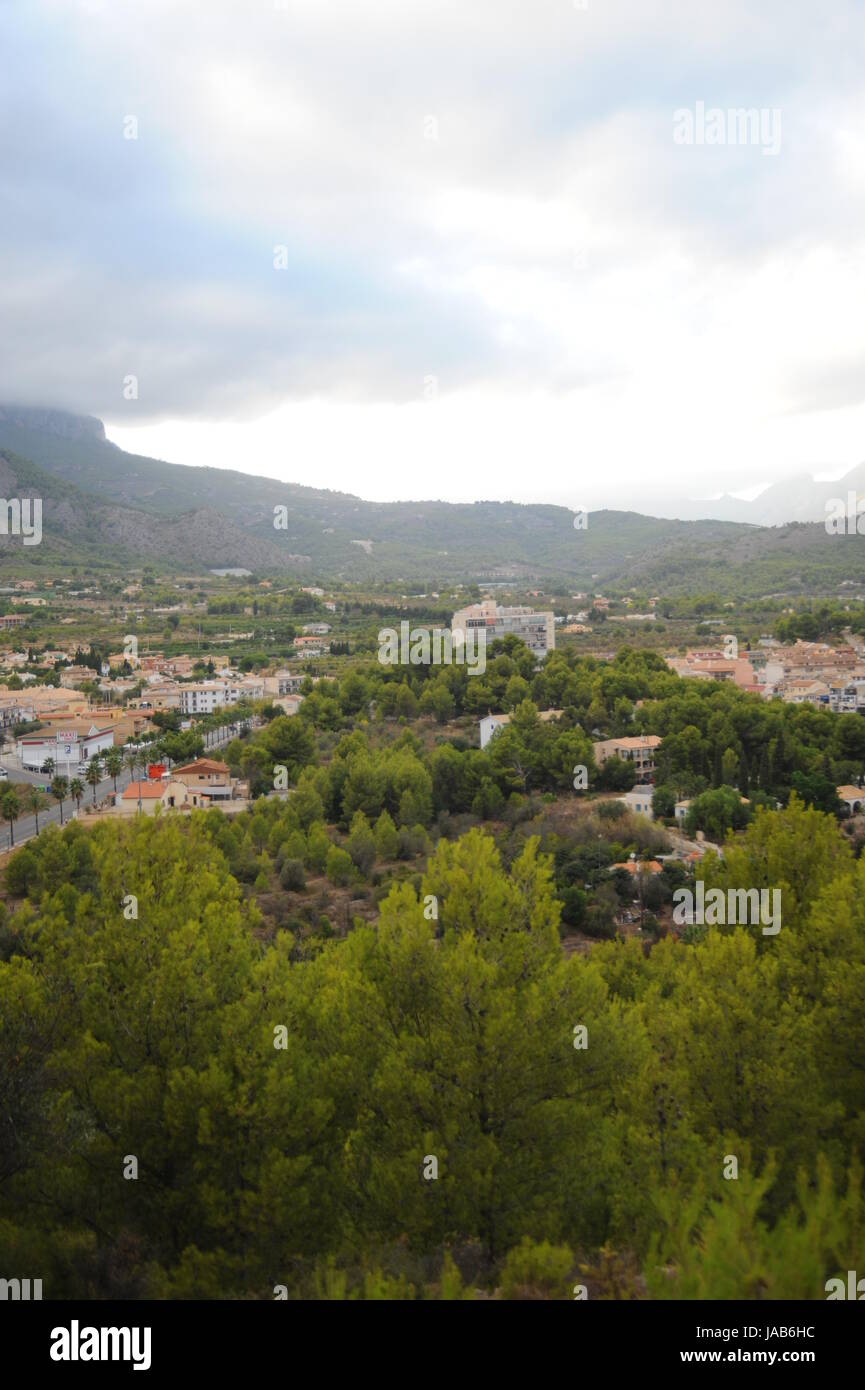 spain - polop de la marina - costa blanca Stock Photo - Alamy