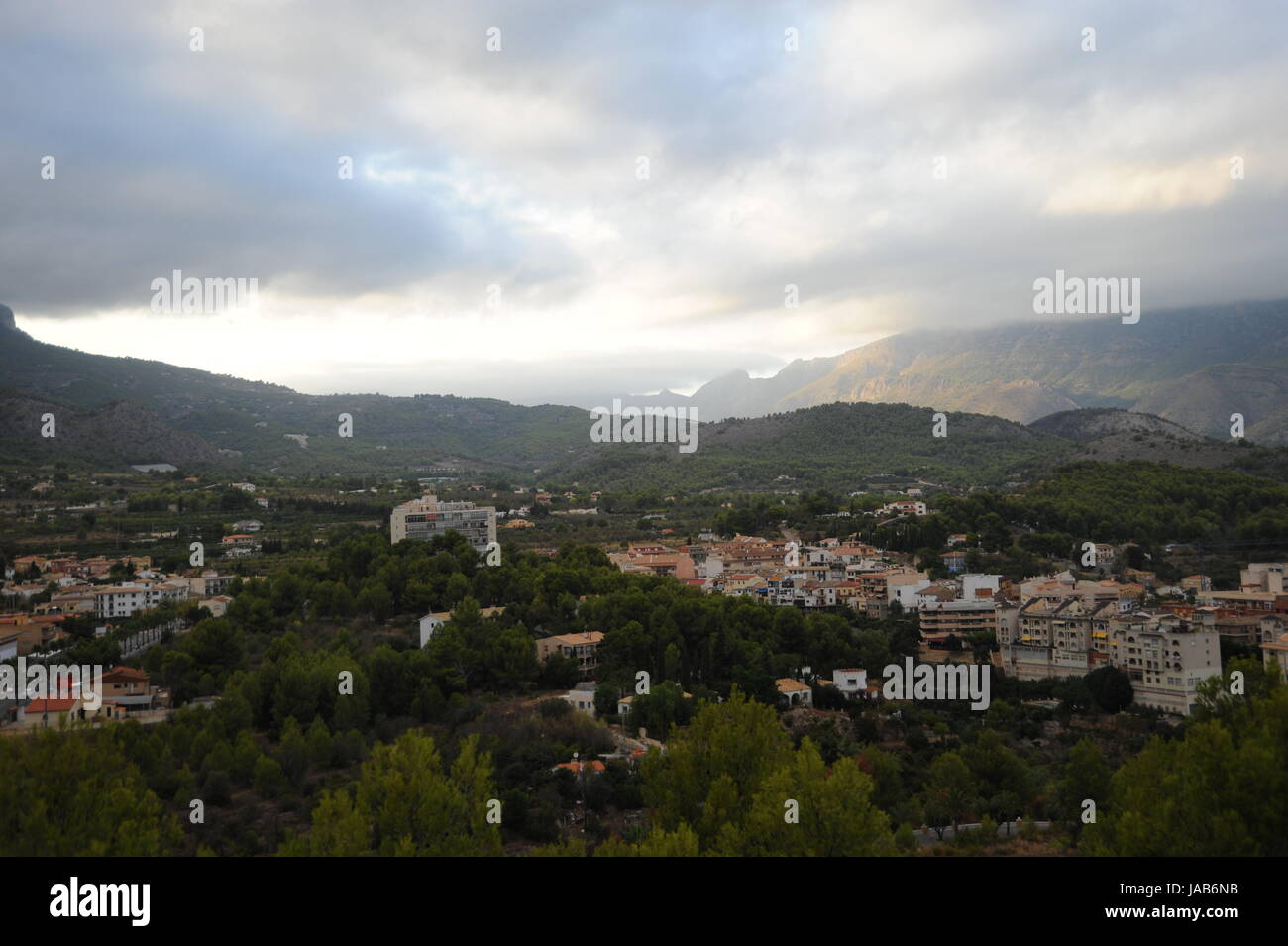 spain - polop de la marina - costa blanca Stock Photo - Alamy