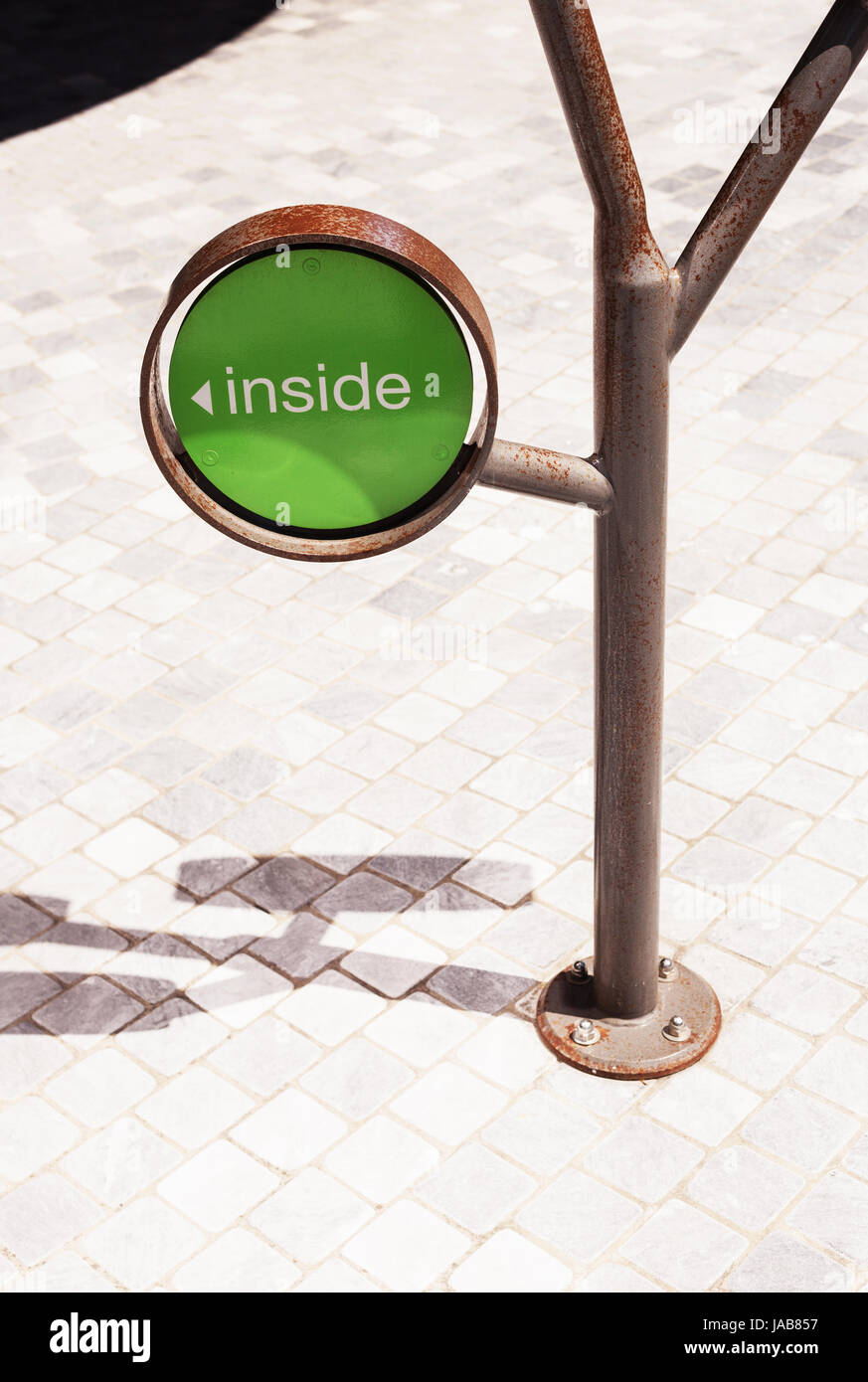 Inside sign hi-res stock photography and images - Alamy