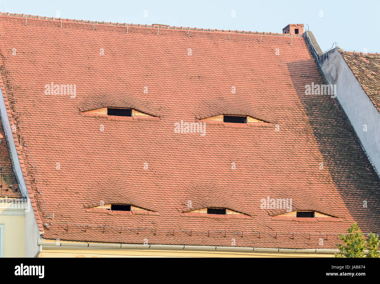 Sibiu eye roof hi-res stock photography and images - Alamy