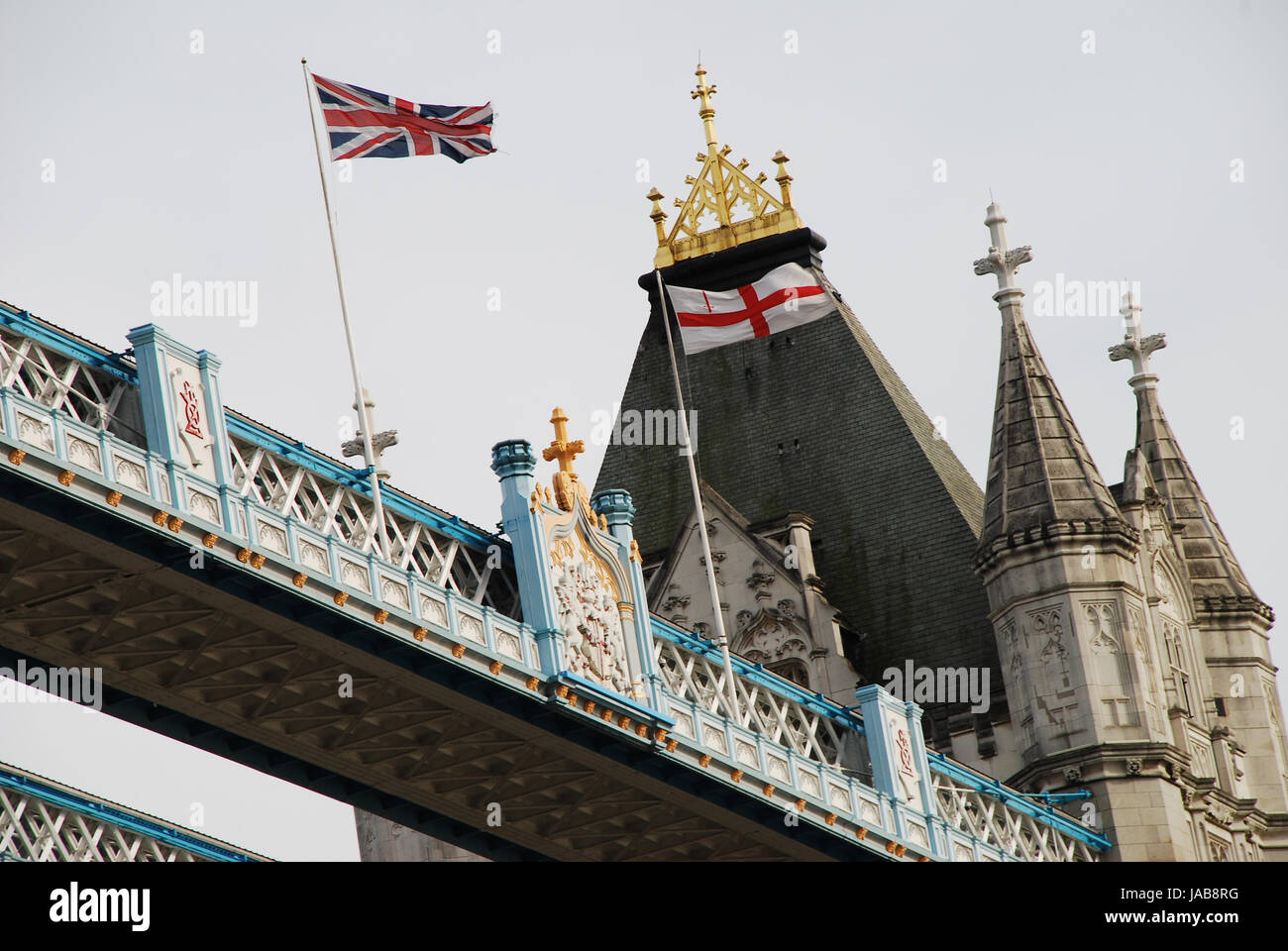 London bridge flag hi-res stock photography and images - Alamy