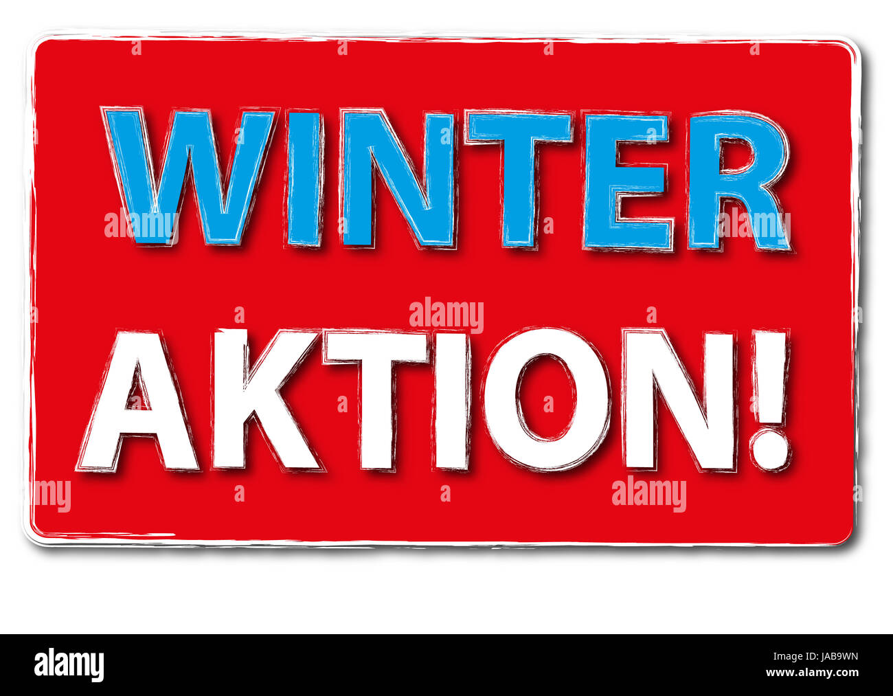 Angebot Rabatt Aktion Symbol Button Stock Photo - Alamy