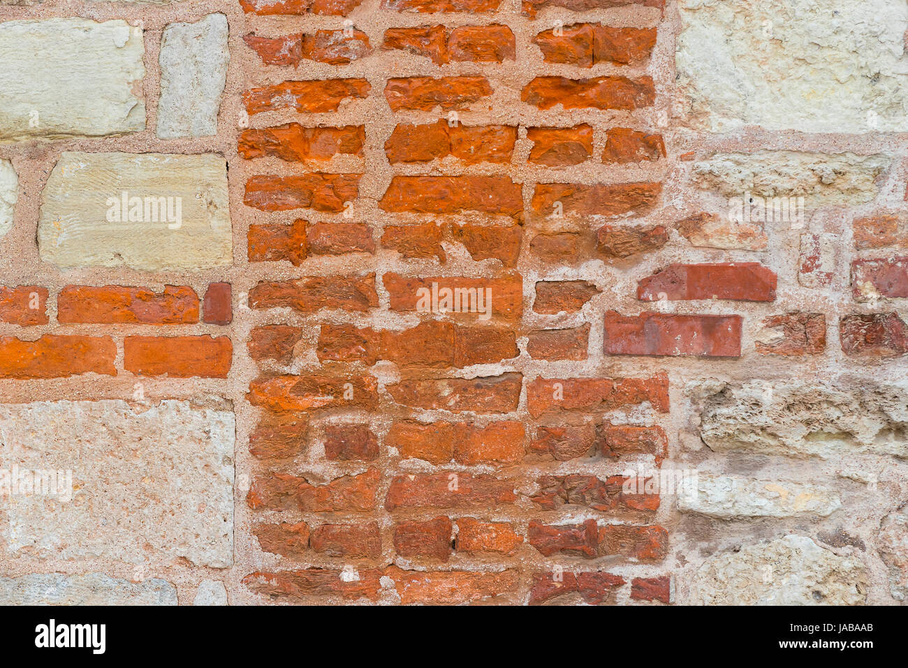 Photo of an old brick wall close up shot Stock Photo - Alamy