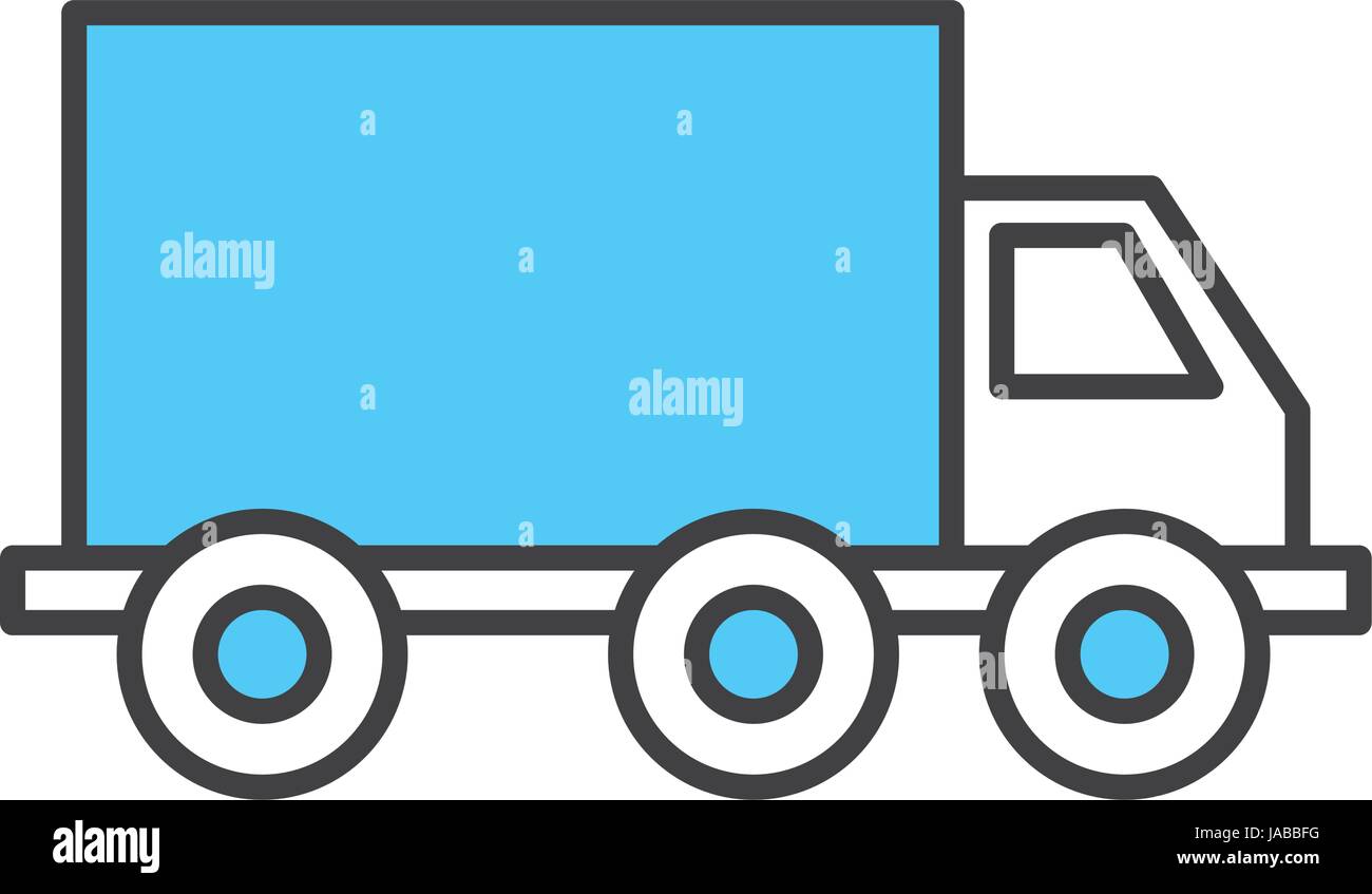 truck delivery service icon Stock Vector Image & Art - Alamy