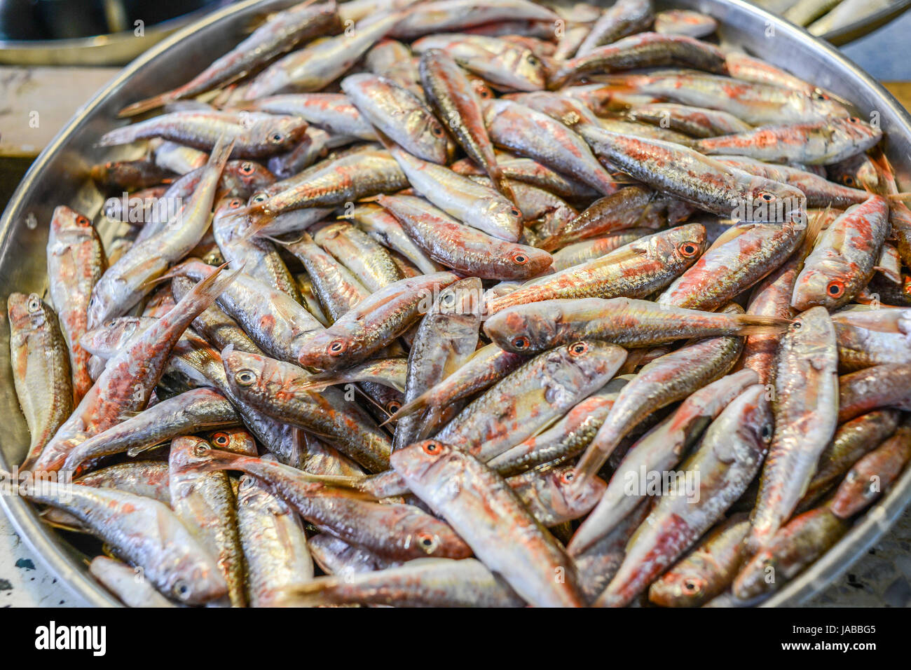 Fishes on a fish market, Georgia, Europe Stock Photo - Alamy