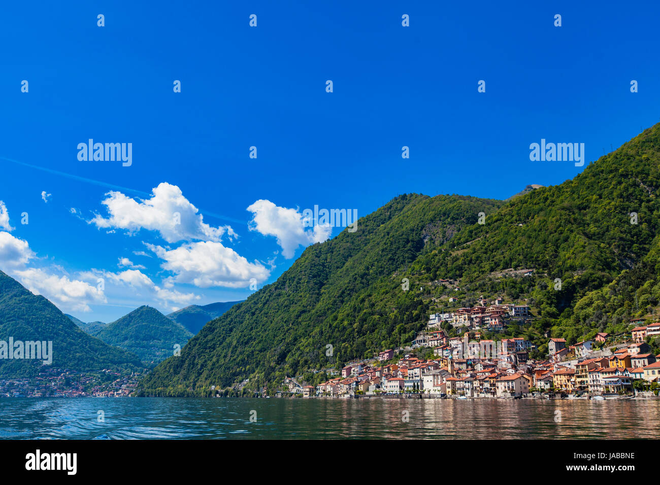 Moltrasio on Lake Como in Lombardy, Italy Stock Photo - Alamy