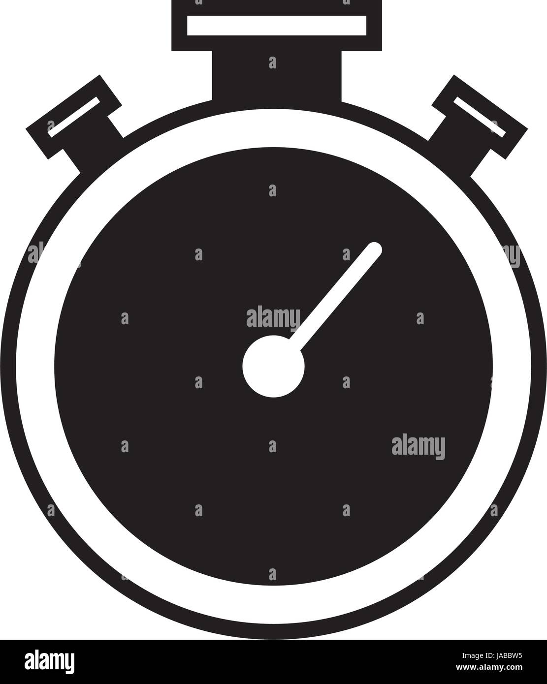 chronometer timer isolated icon Stock Vector Image & Art - Alamy