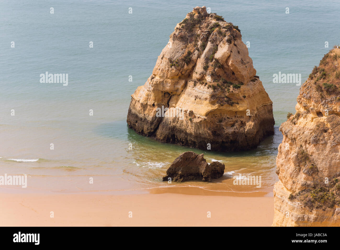 the famous beach of Praia da Rocha in Portimao. This beach is a part of ...