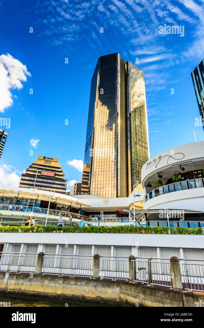 Brisbane River views of the city Stock Photo - Alamy