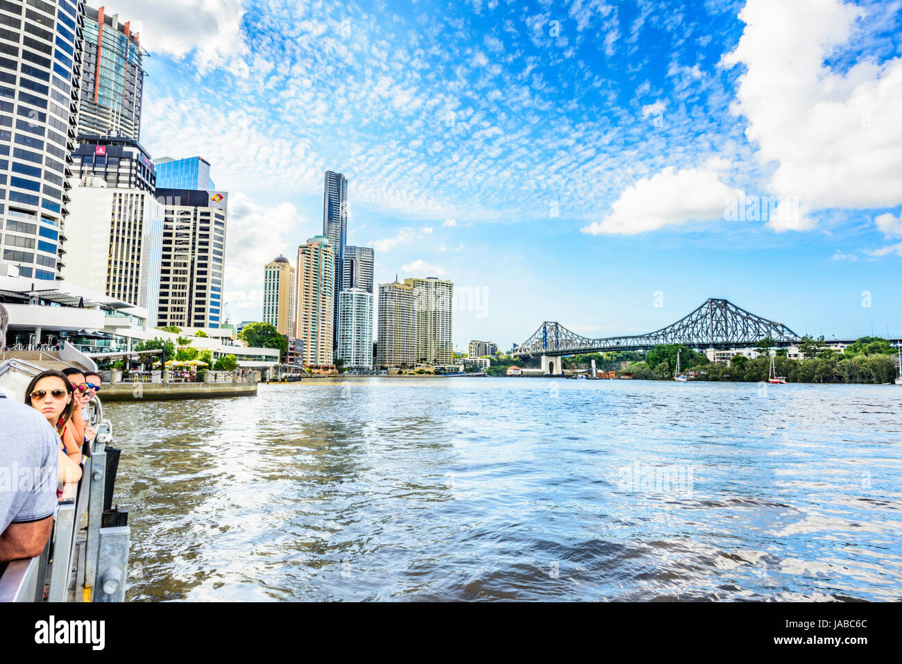 Brisbane River views of the city Stock Photo - Alamy