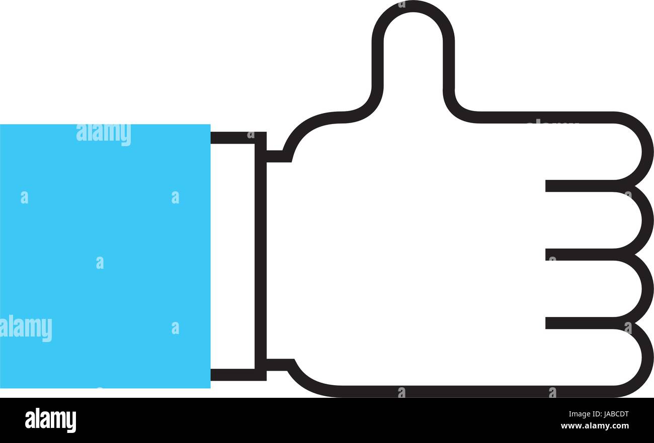 hand like isolated icon Stock Vector Image & Art - Alamy