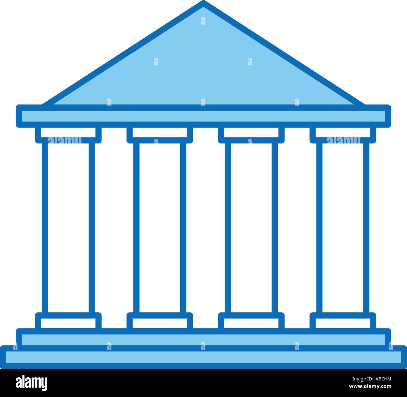 building with columns icon Stock Vector Image & Art - Alamy
