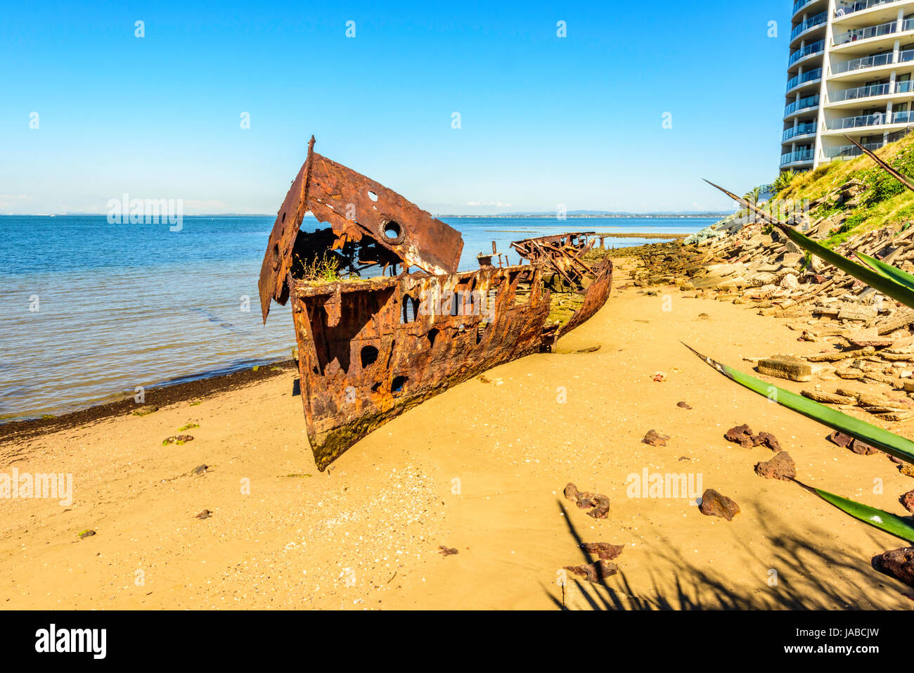 Woody Point, Moreton Bay, QLD Stock Photo - Alamy