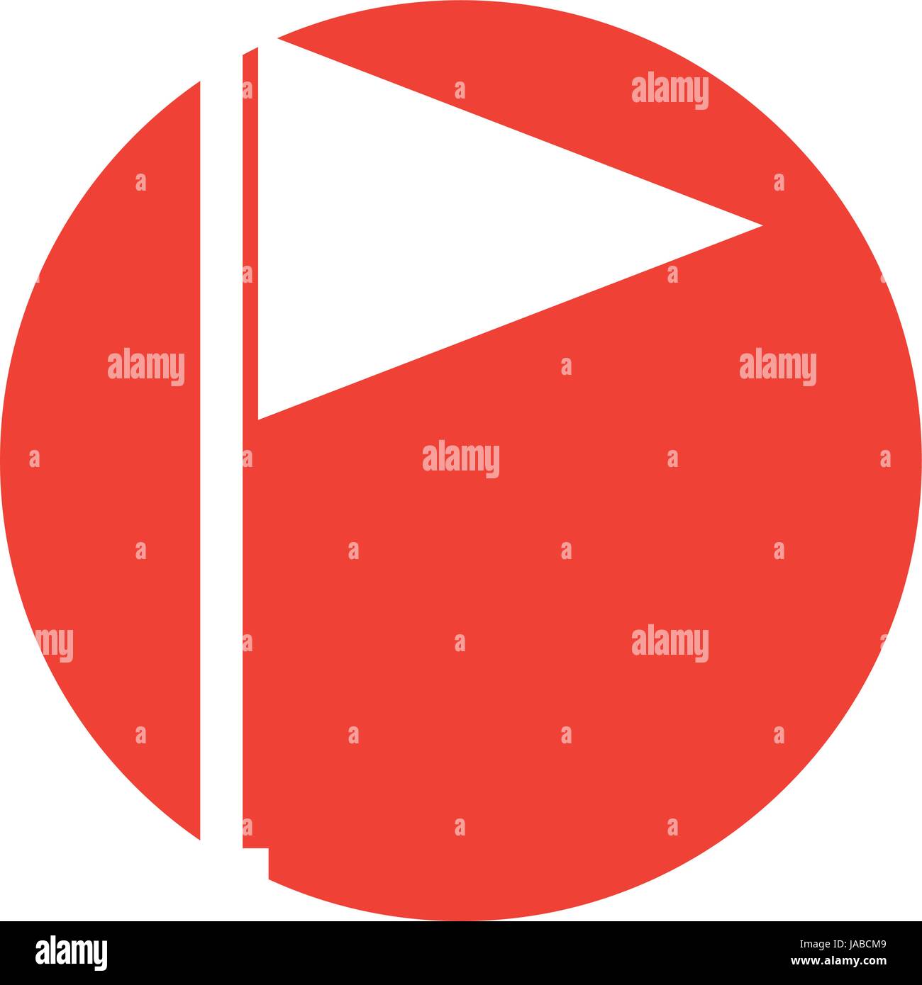 flag pointer isolated icon Stock Vector Image & Art - Alamy