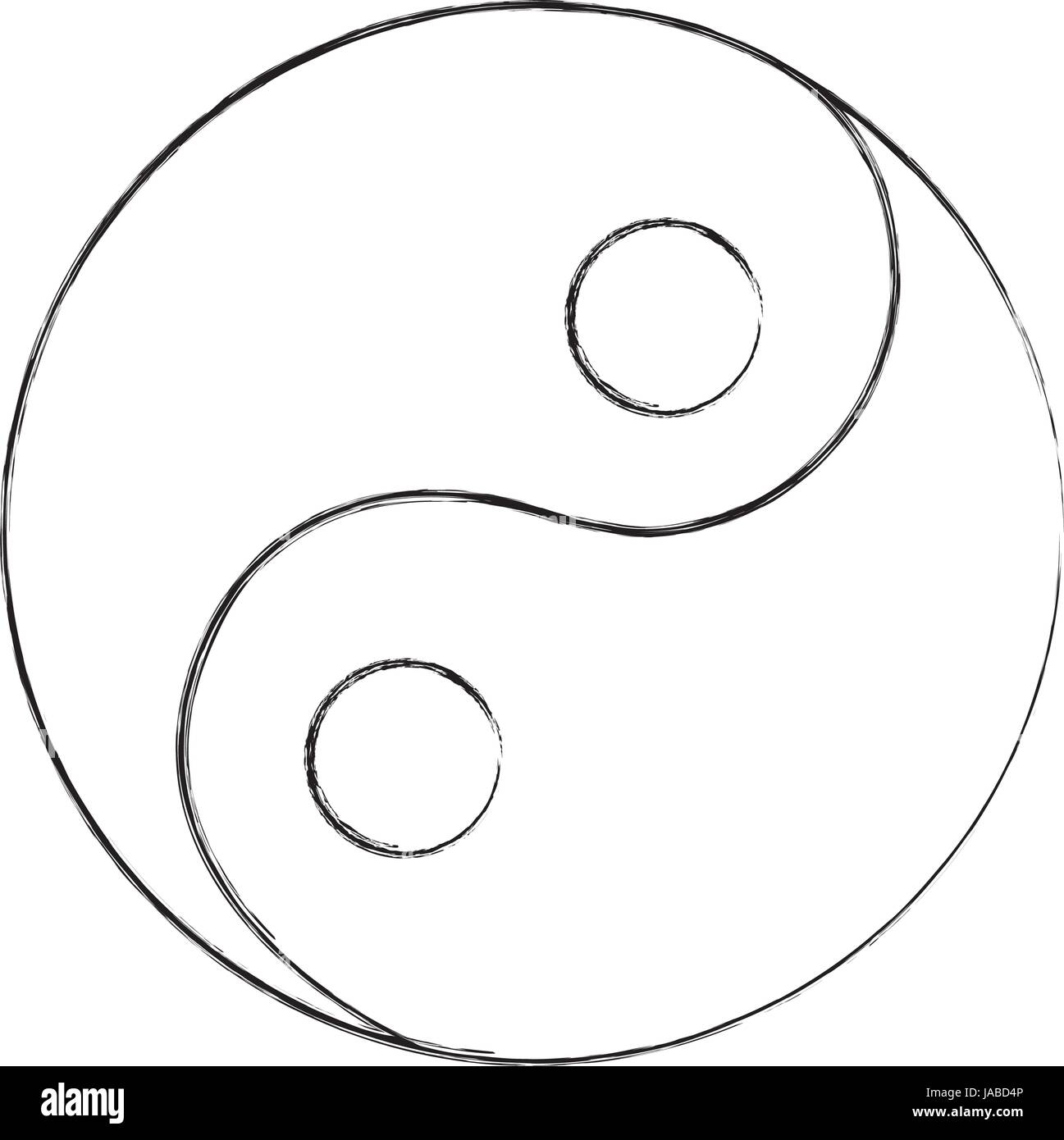yin yang symbol isolated icon Stock Vector Image & Art - Alamy