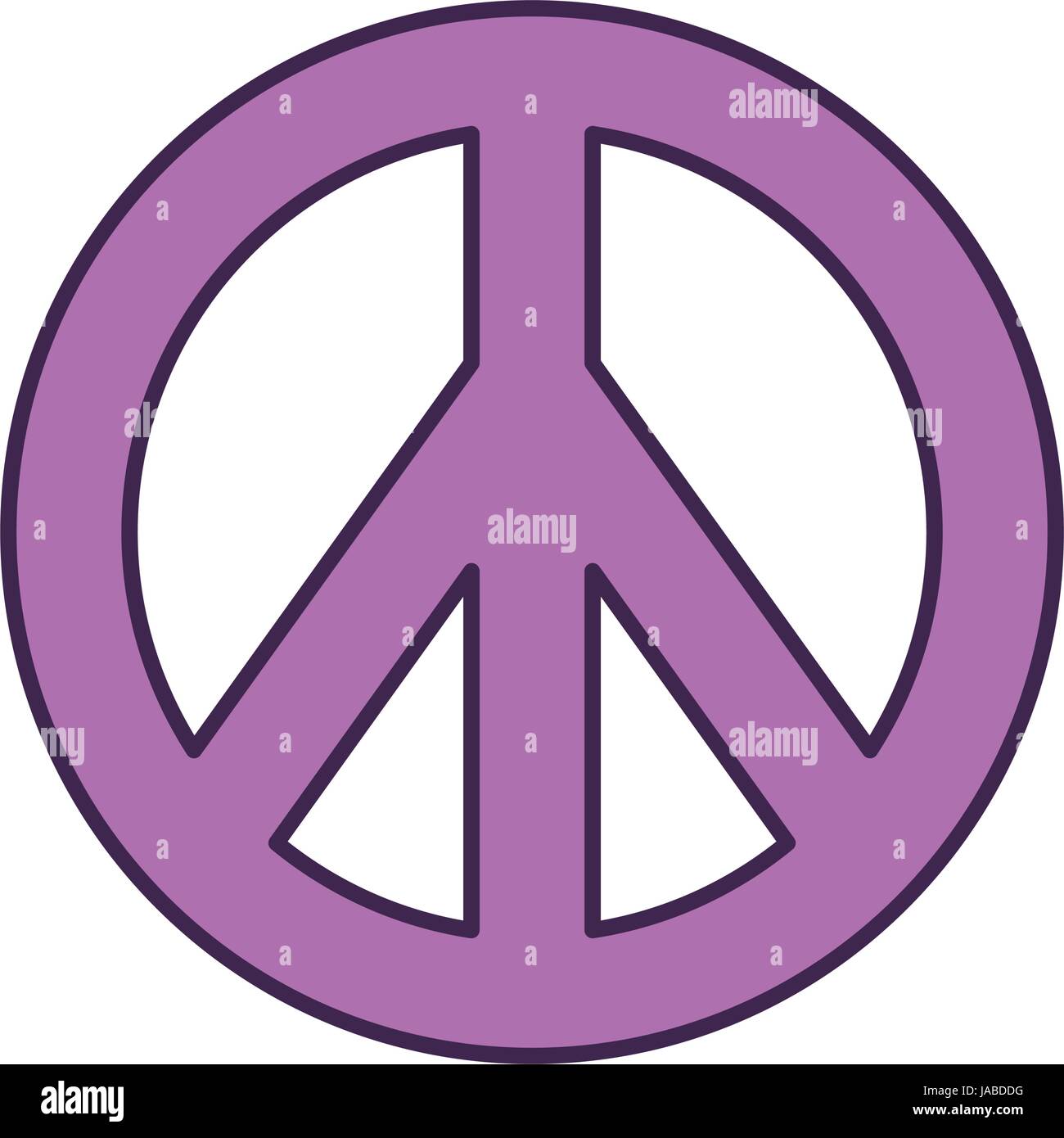 peace symbol isolated icon Stock Vector Image & Art - Alamy