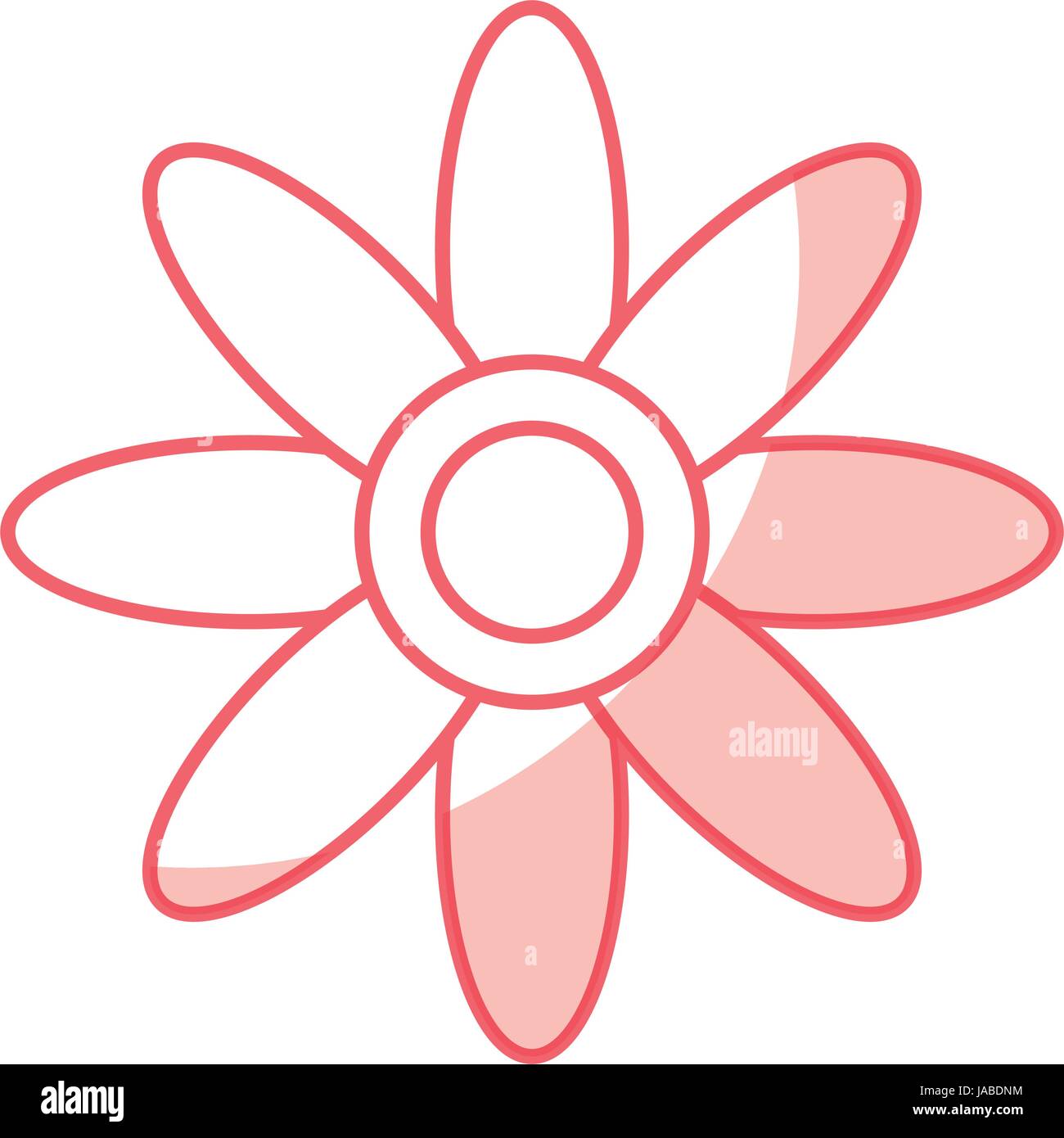 cute flower isolated icon Stock Vector Image & Art - Alamy