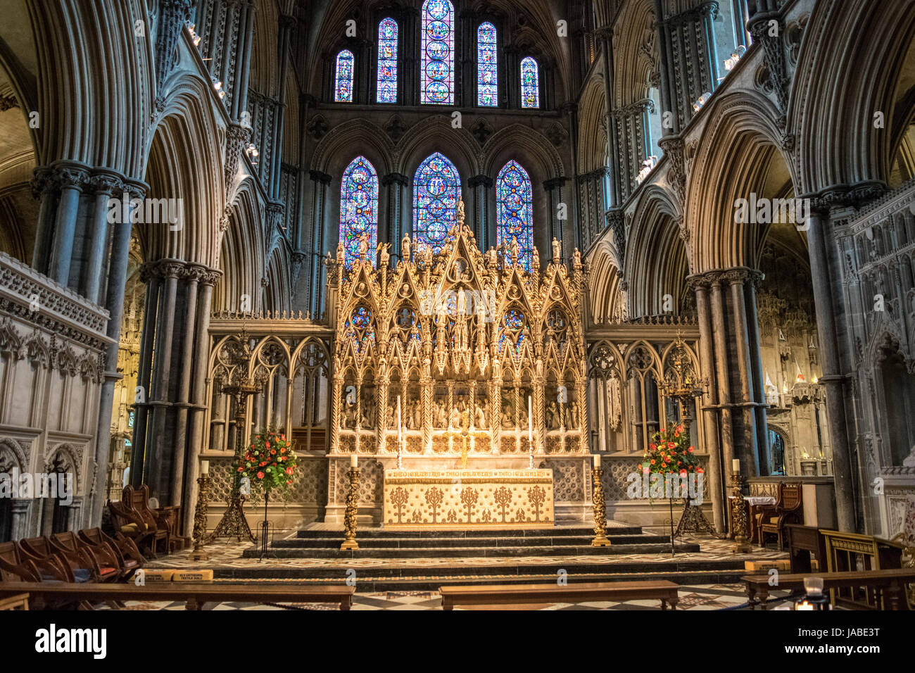 Protestant church altar chapel hi-res stock photography and images - Alamy