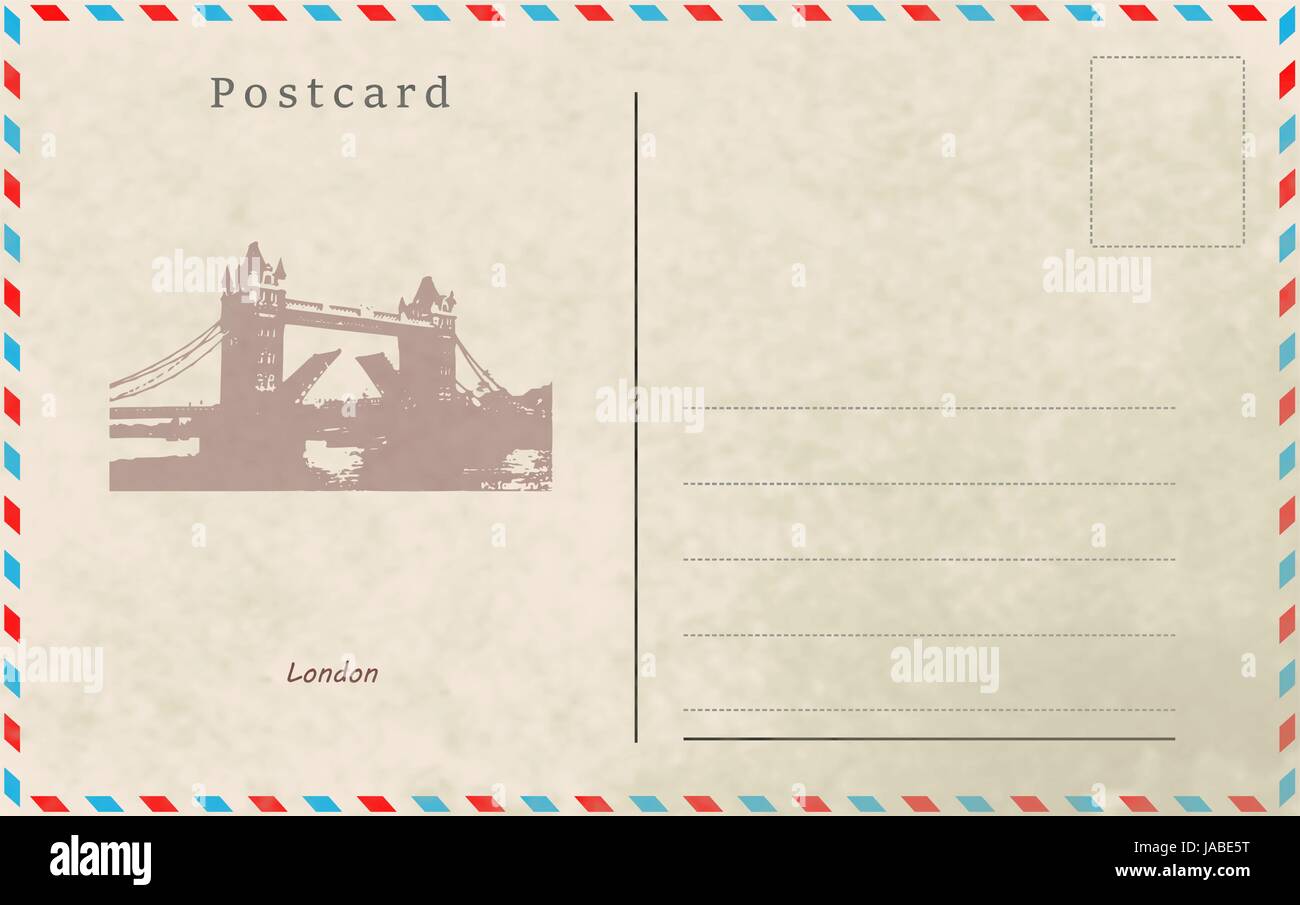 Old postcards london hi-res stock photography and images - Alamy