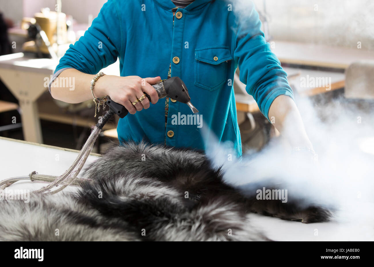 Workflow and making the animals fur patterns Stock Photo - Alamy