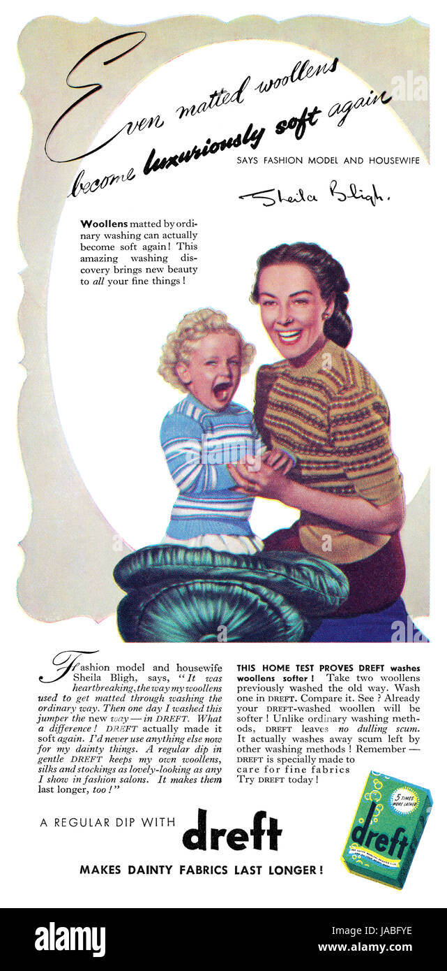 Washing powder advertisement hi-res stock photography and images - Alamy