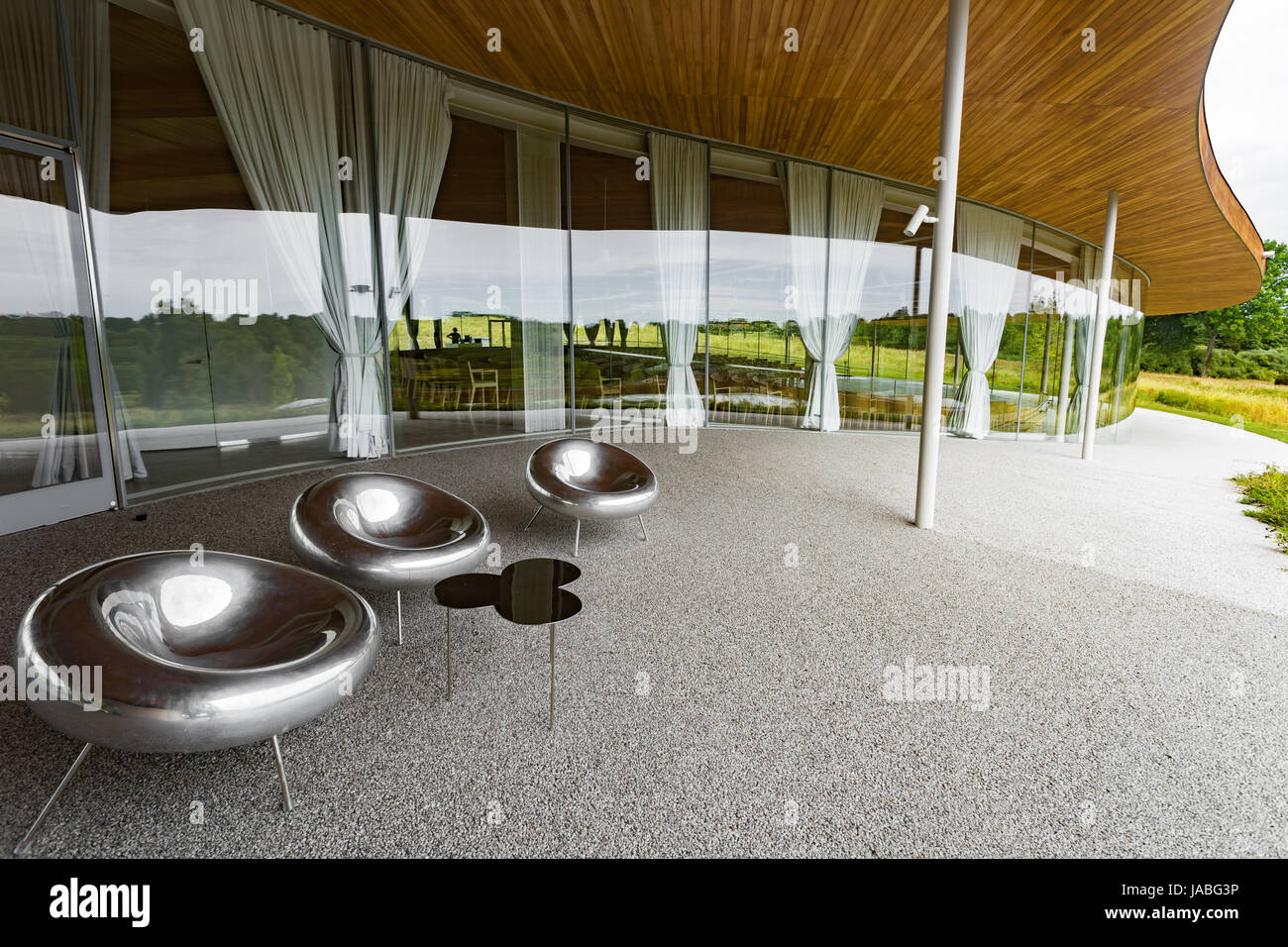NEW CANAAN, CT, USA - SEPTEMBER 23, 2016: Grace Farm Community Center ...