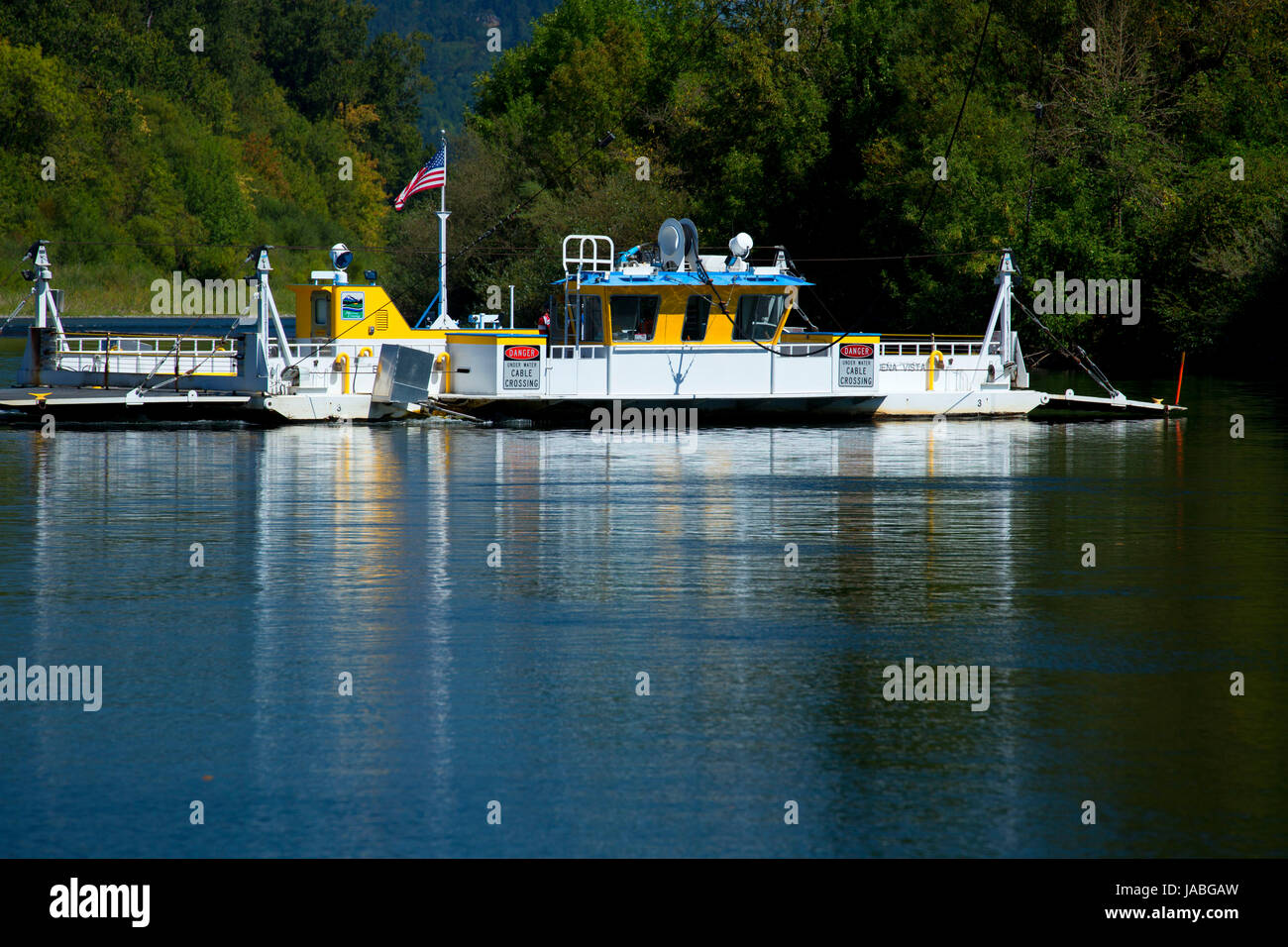 Buena Vista Ferry, Buena Vista Park, Willamette River Greenway, Oregon ...