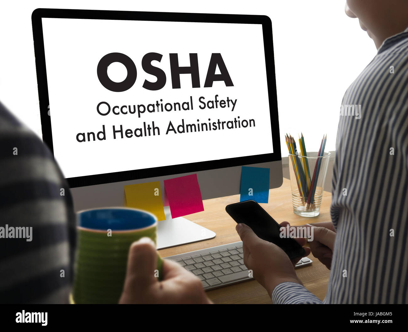 Occupational Safety and Health Administration OSHA Business team work ...