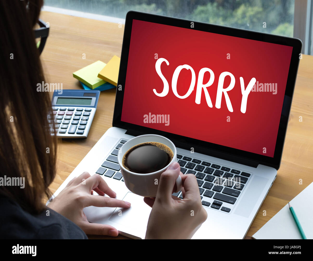 SORRY Forgive Regret Oops Fail False Fault Mistake Regret Apologize ...