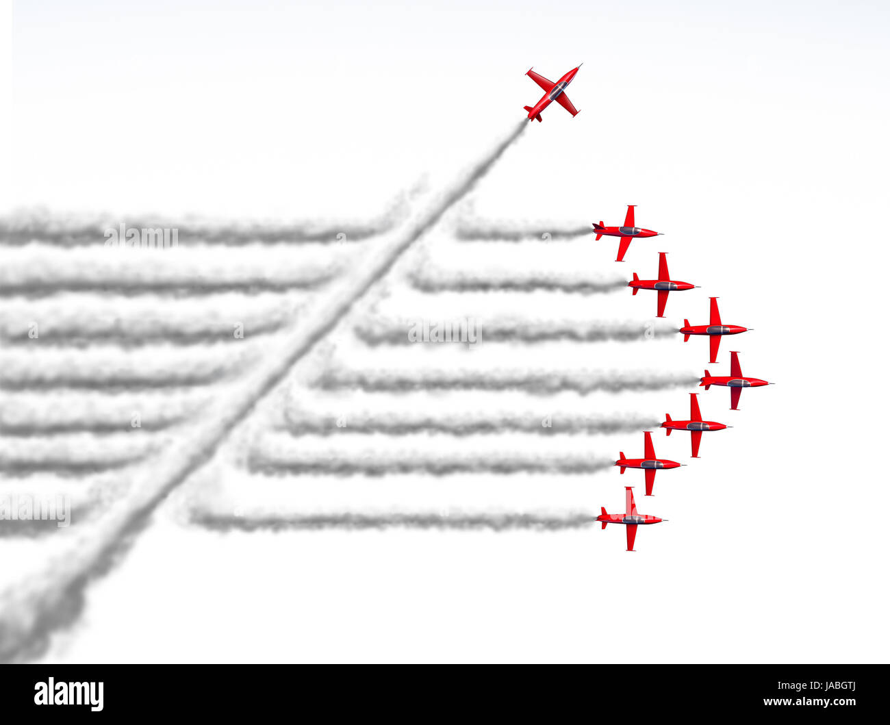 Disruptor and game changer business or political change concept and ...