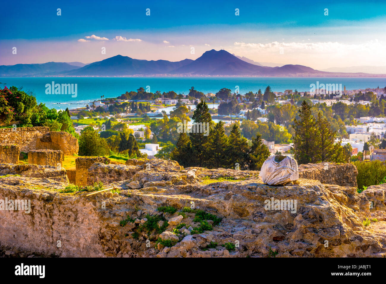 Remains ancient site carthage tunisia hi-res stock photography and ...