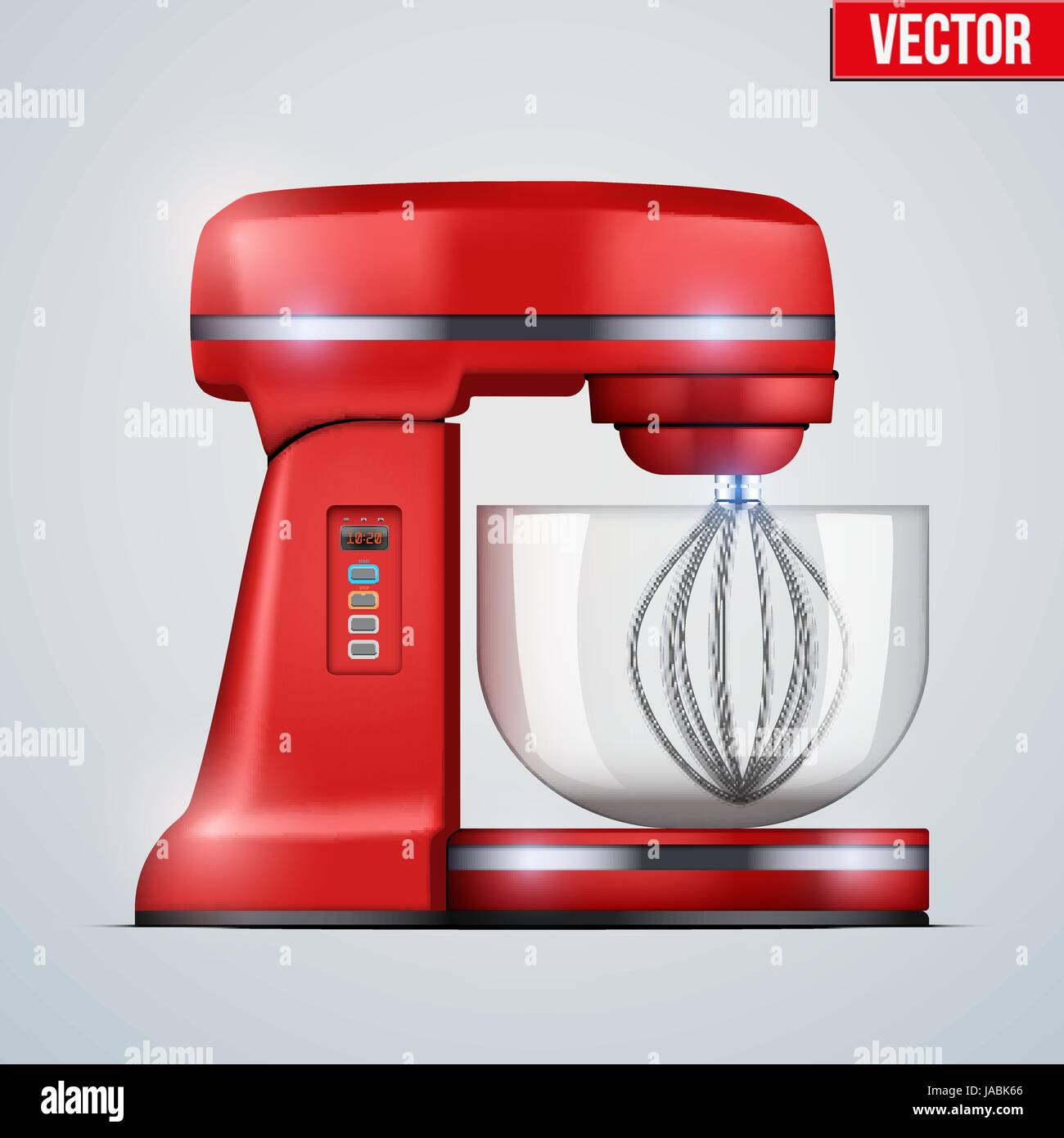 Vector Red Stand Mixer Stock Vector Image & Art - Alamy