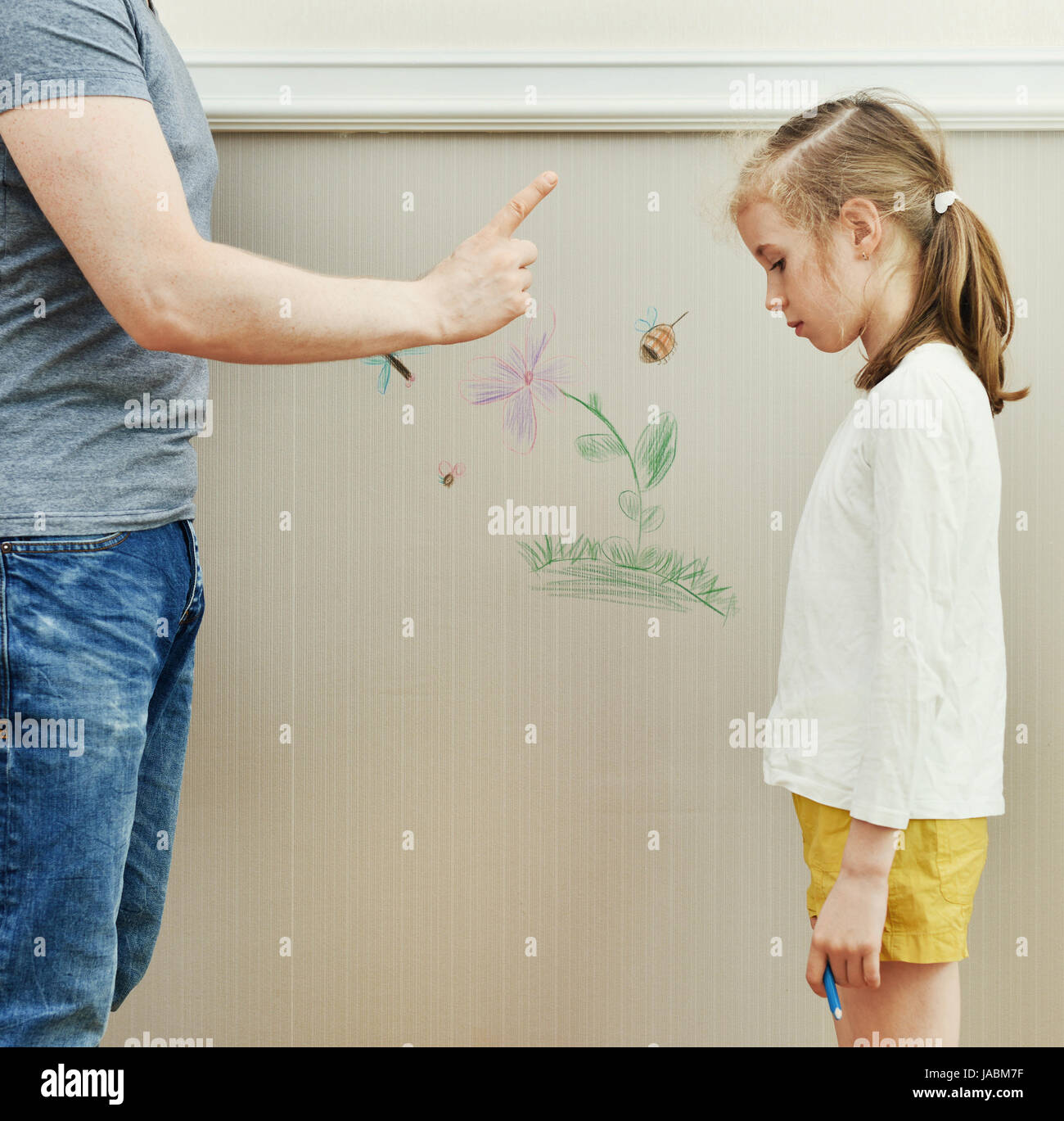 Spoiled little girl hi-res stock photography and images - Alamy