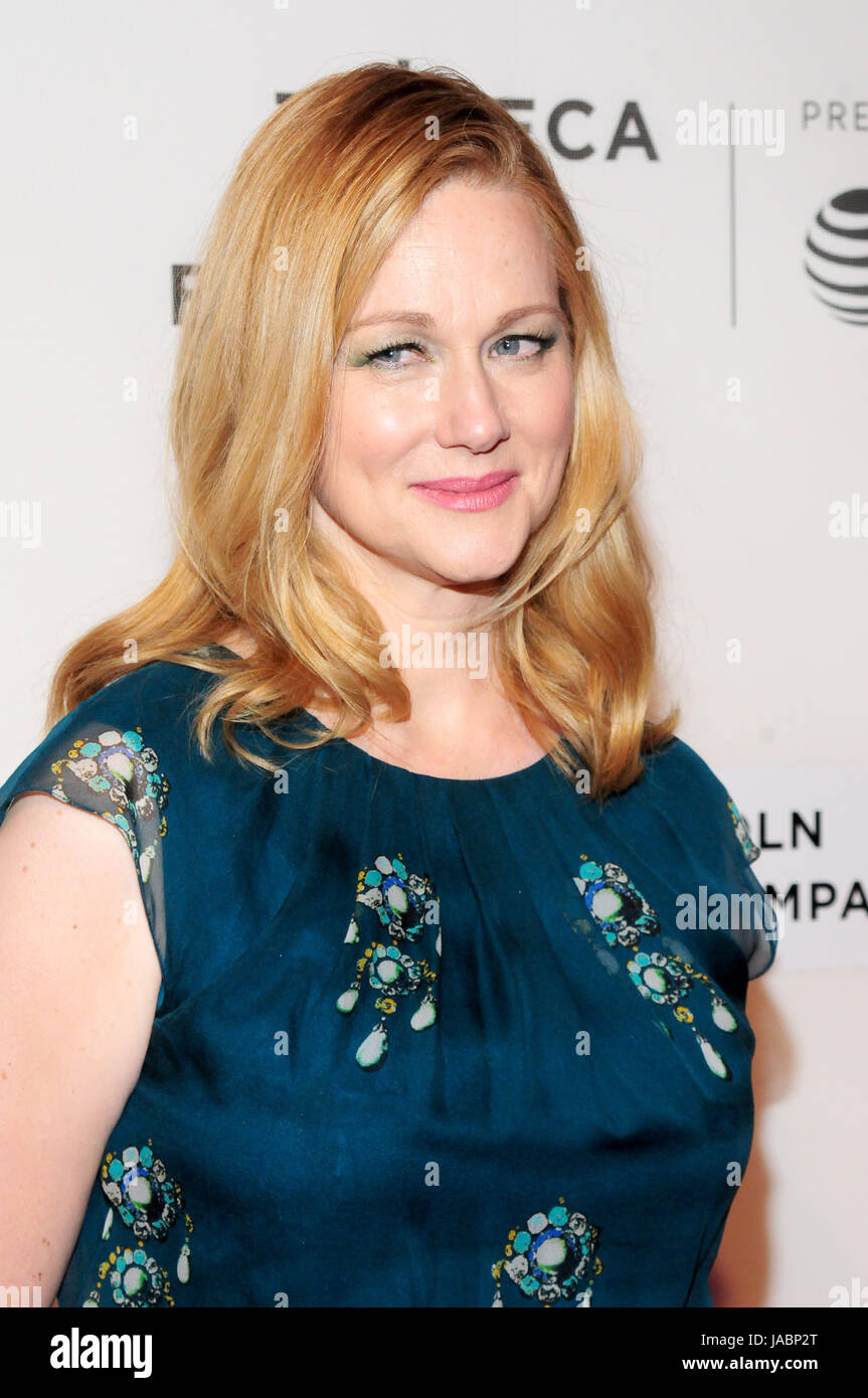 Laura Linney attending the premiere of 'The Dinner,' during the 2017 ...