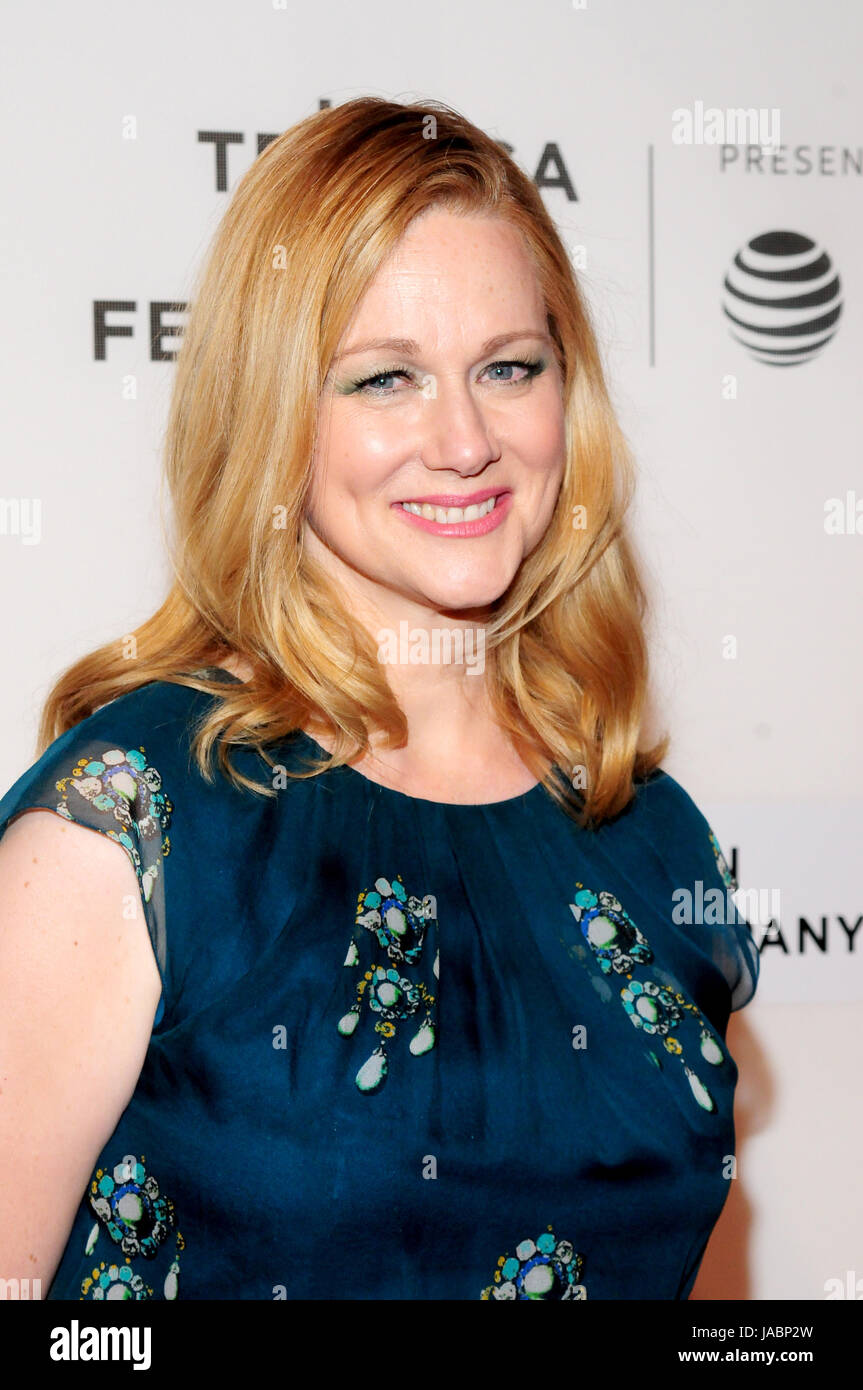 Laura Linney attending the premiere of 'The Dinner,' during the 2017 ...
