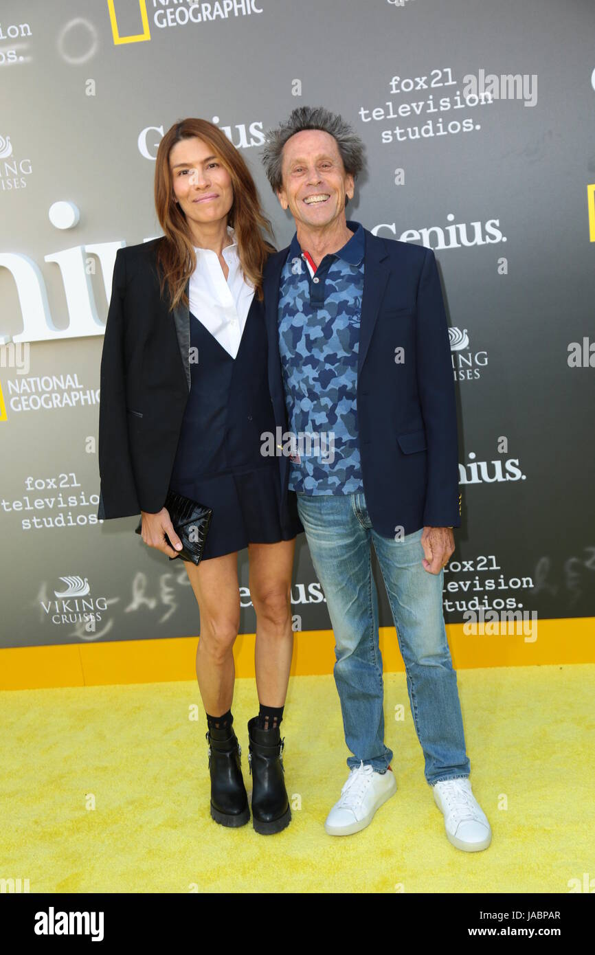 Veronica Smiley and Brian Grazer attending the premiere of National ...