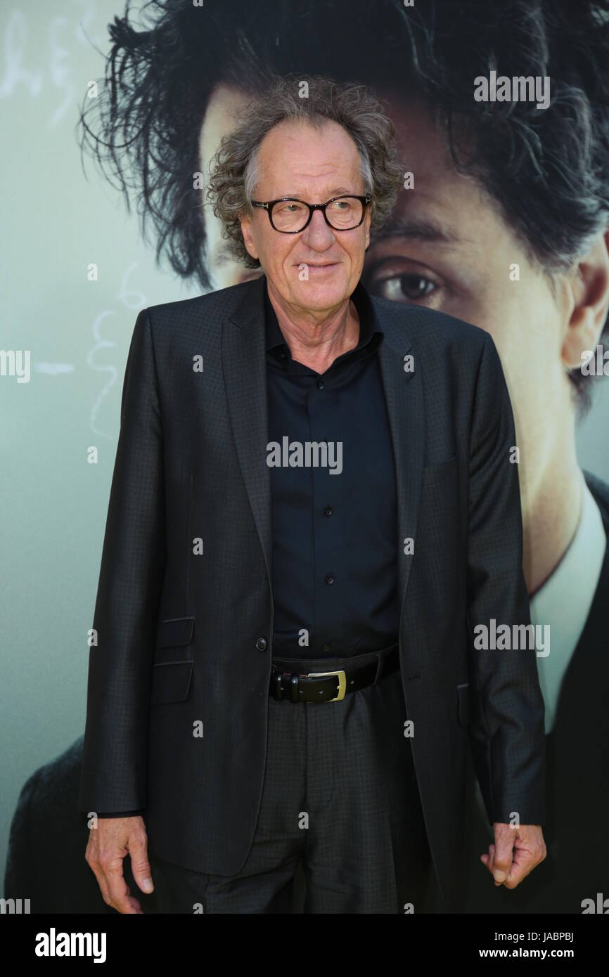 Geoffrey Rush attending the premiere of National Geographic's 'Genius ...