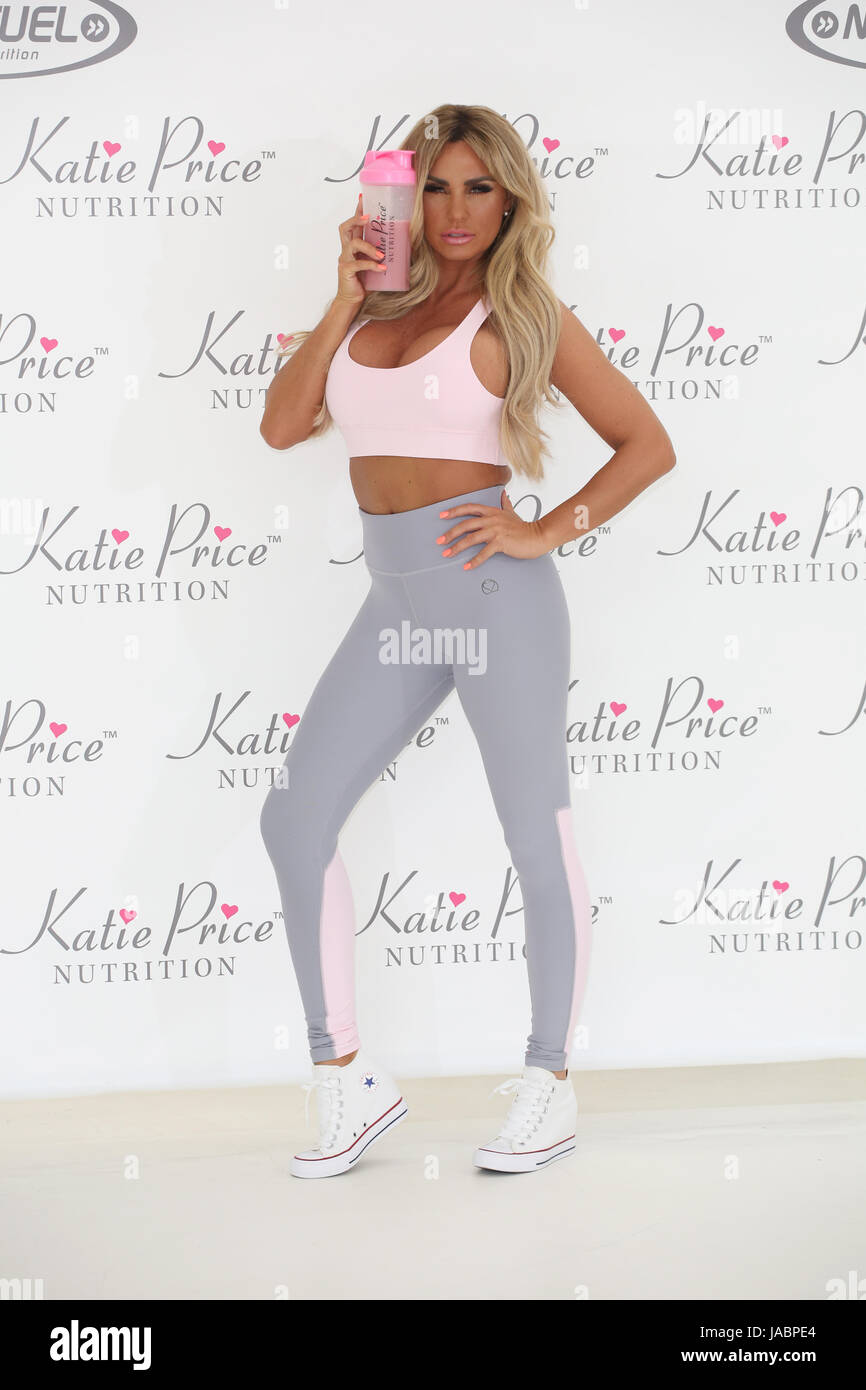 Launch of Katie Price Nutrition - Arrivals Featuring: Katie Price Where ...