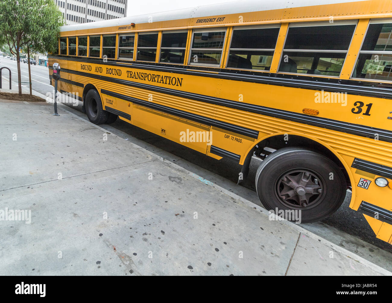 Empty school bus hi-res stock photography and images - Alamy