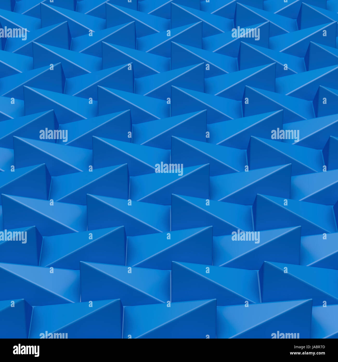 Blue abstract background with 3d pyramids Stock Photo - Alamy