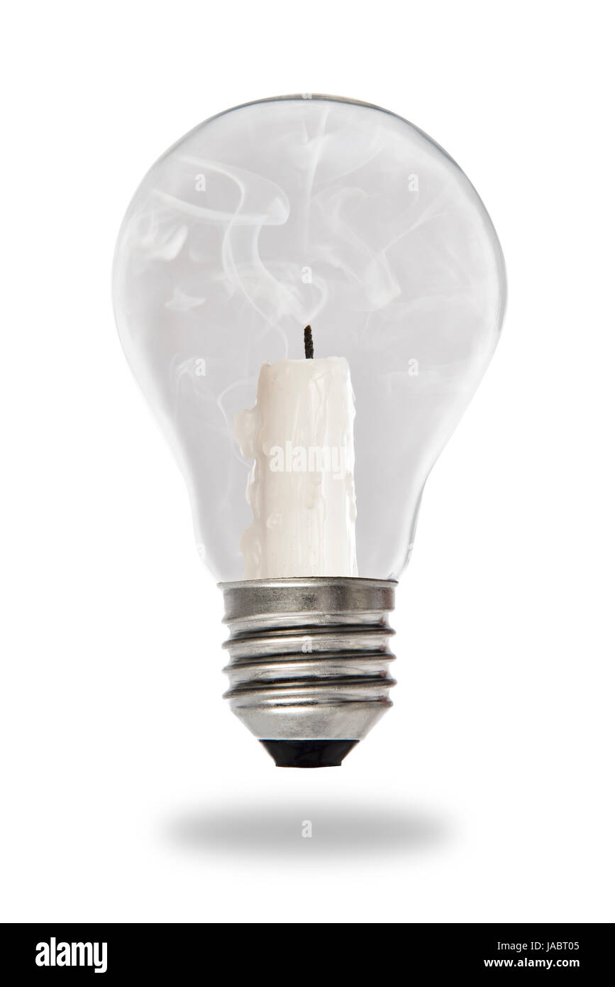 Incandescent light bulb smoke hi-res stock photography and images - Alamy