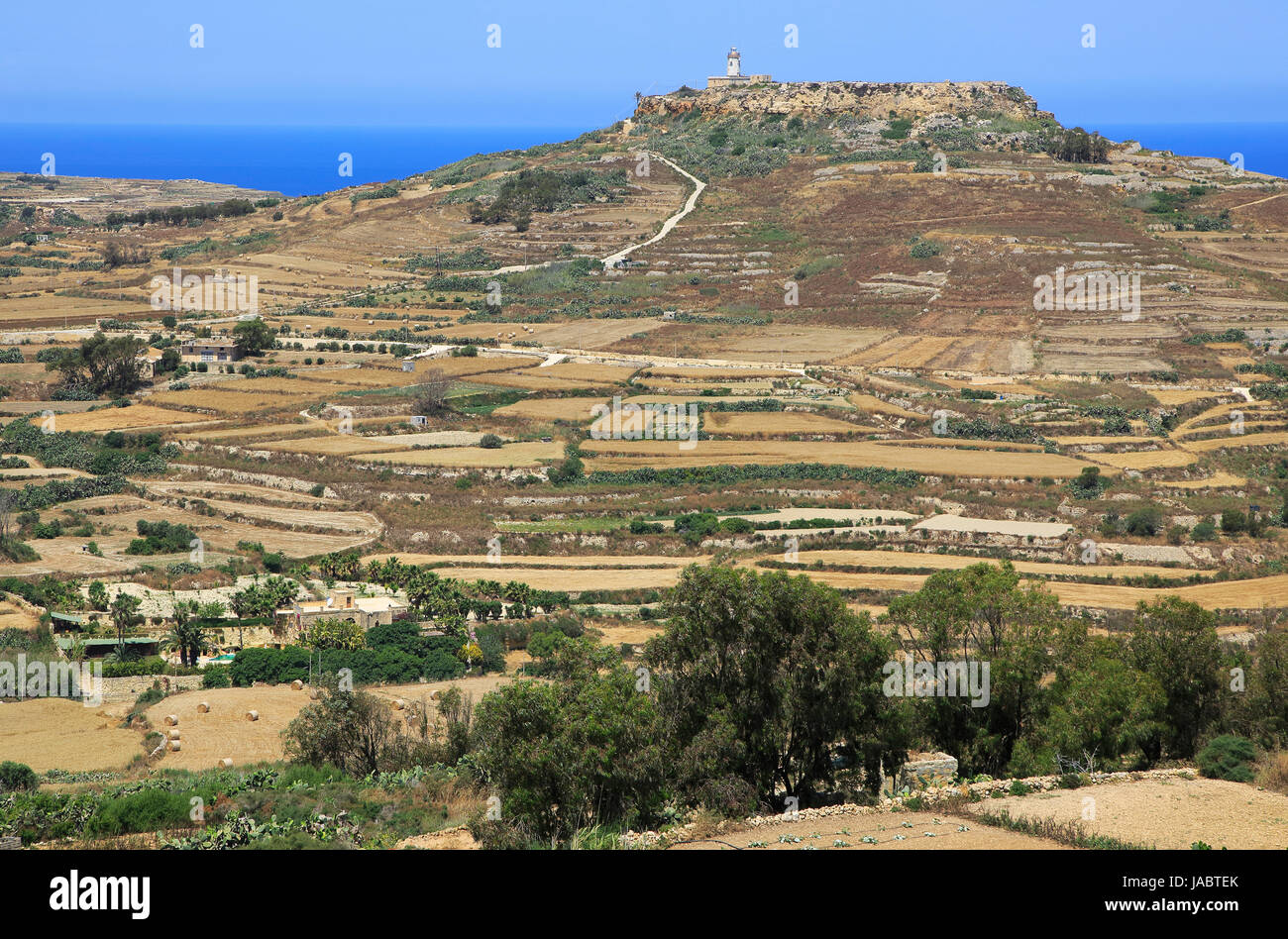 Ta gurdan lighthouse gozo malta hi-res stock photography and images - Alamy
