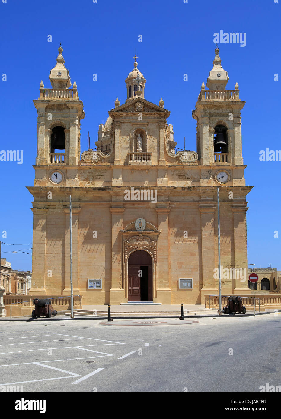 Seventeenth century Baroque architecture St Philip of Agira parish ...