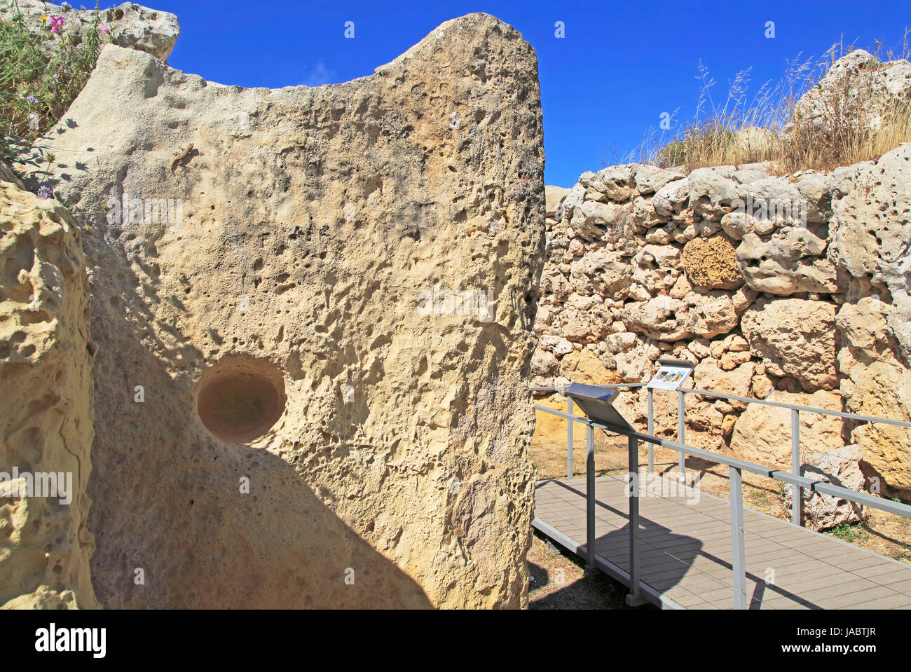 Ggantija neolithic temples gozo hi-res stock photography and images - Alamy
