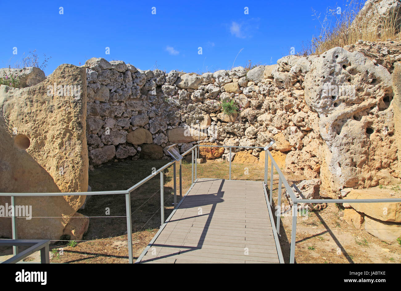Gozo megalithic temples hi-res stock photography and images - Alamy