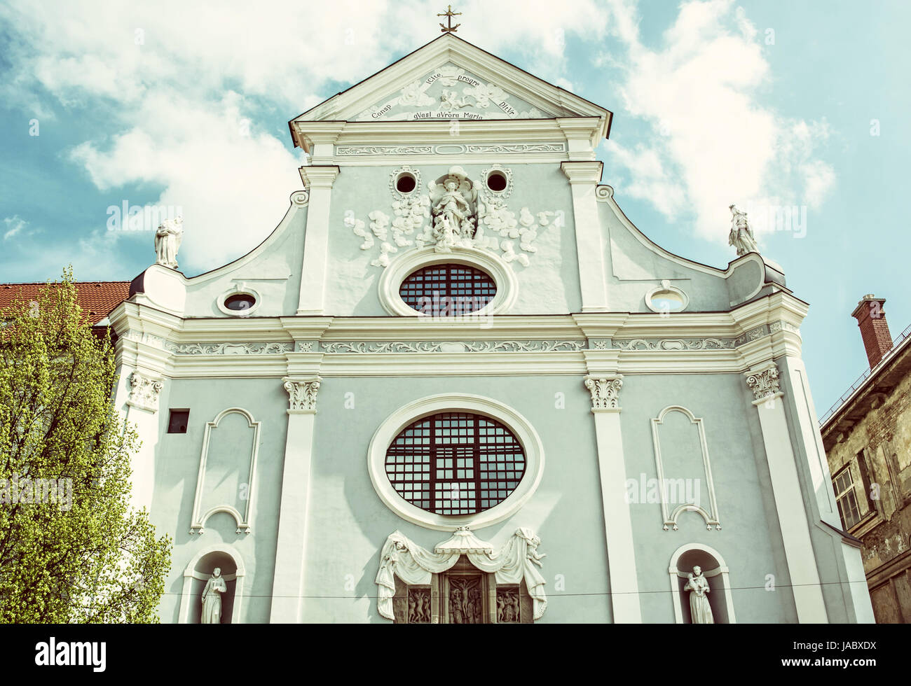 St. Anthony of Padua church, Kosice, Slovak republic. Religious ...
