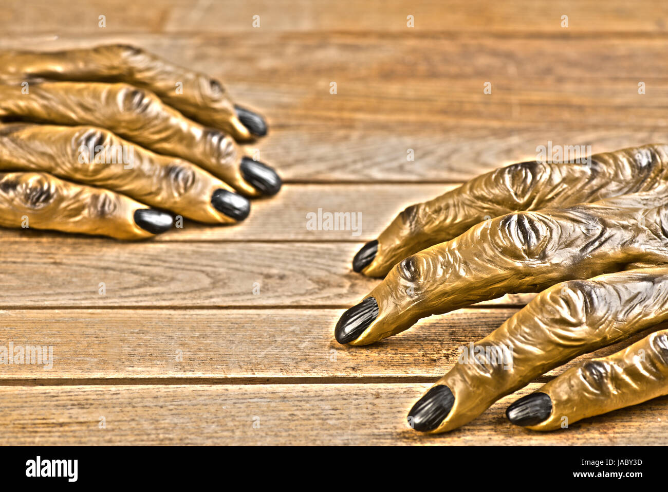 Werewolf hands for halloween Stock Photo - Alamy