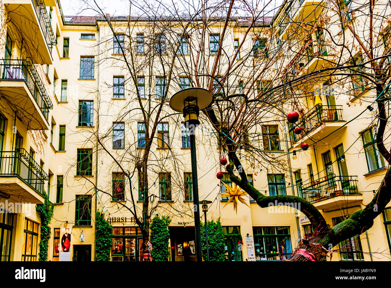 Restaurant Hackescher Hof Stock Photos & Restaurant Hackescher Hof ...