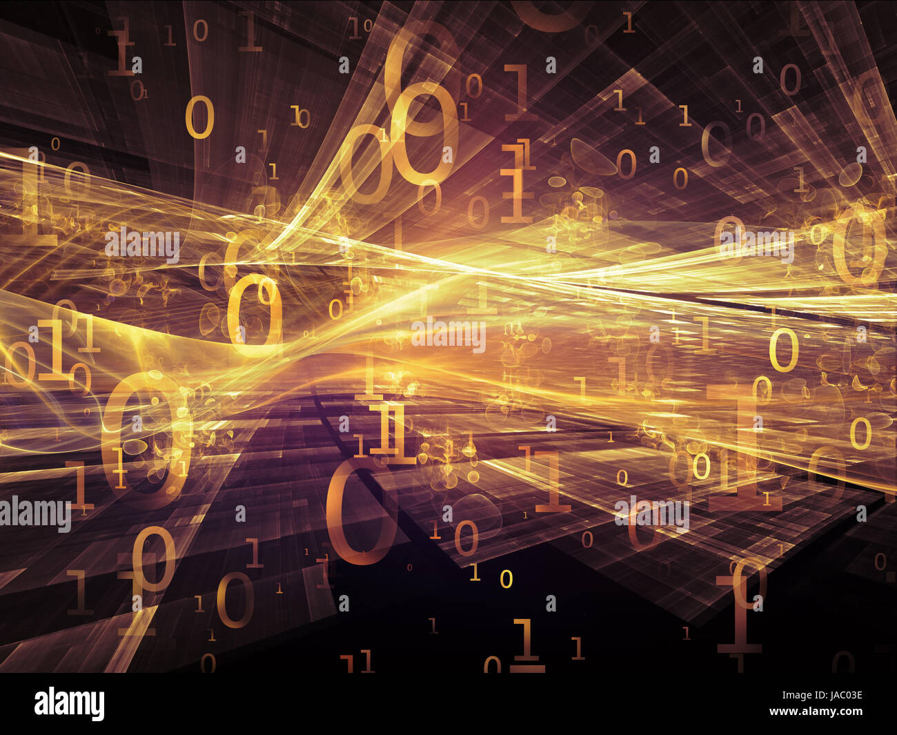 Fractal Realms series. Composition of fractal elements, grids and ...